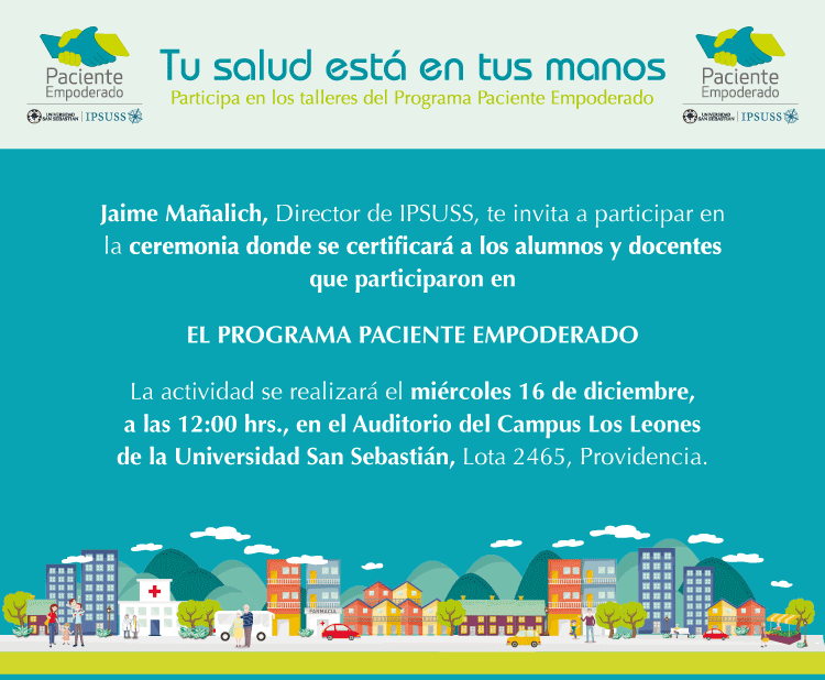 Ceremonia de certificación Programa Paciente Empoderado | IPSUSS ...